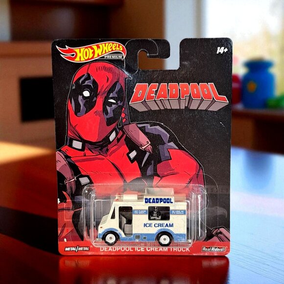 Hot Wheels | Toys | Deadpool Ice Cream Truck Hot Wheels Premium Pop ...